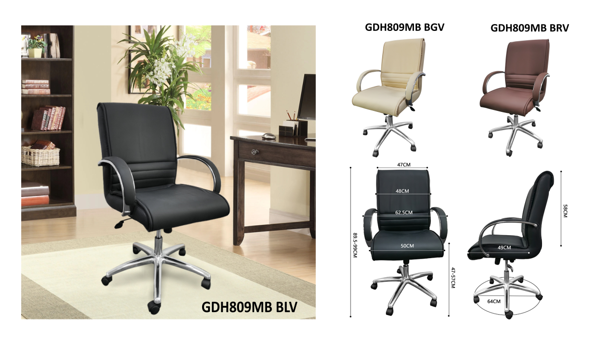 EXECUTIVE MEDIUM BACK CHAIR