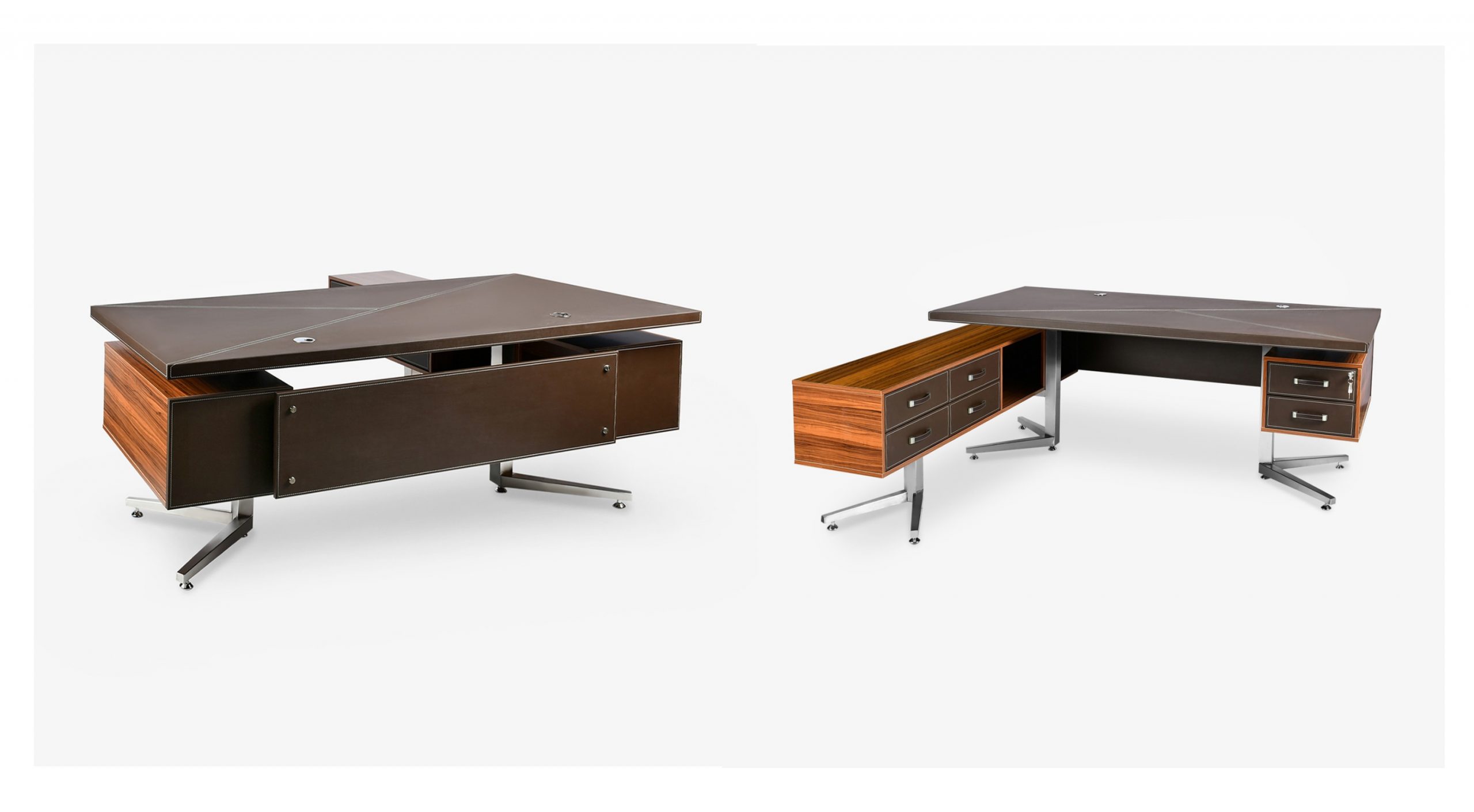 Executive PU Padded Desk - NASCO Office Furniture